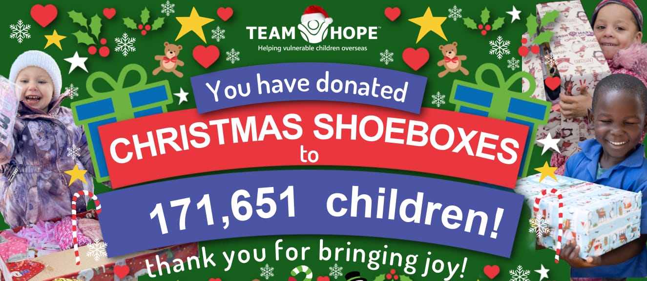 Christmas Shoebox Appeal - Team Hope